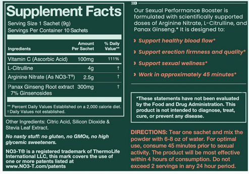 JoyMode Sexual Performance Booster Satchets – Alive and Well Shop